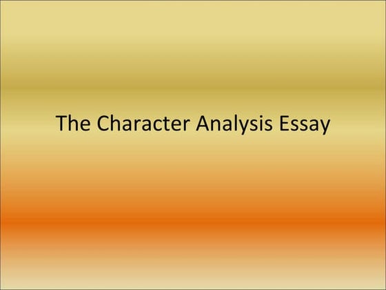 Process essay | PPT