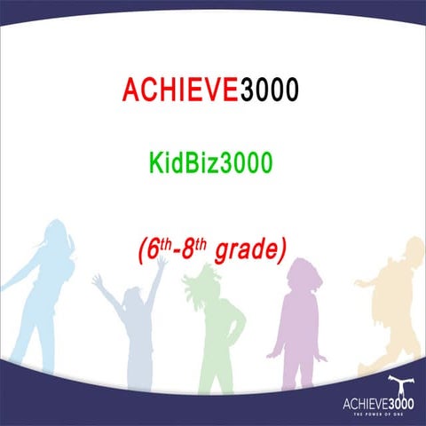 Achieve3000 presentation | PPT | Standardized Testing | Educational ...