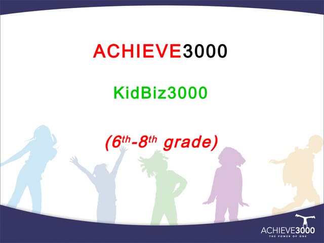 Achieve3000® Literacy Solutions Brochure | PDF
