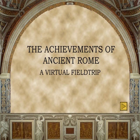 Achievement of rome virtual field trip | ODP