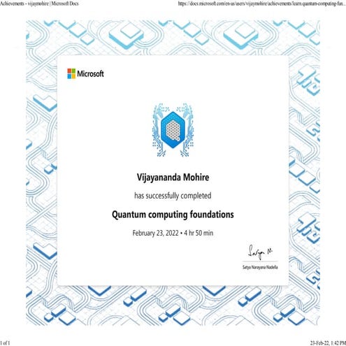 Azure Quantum Trophy | PDF