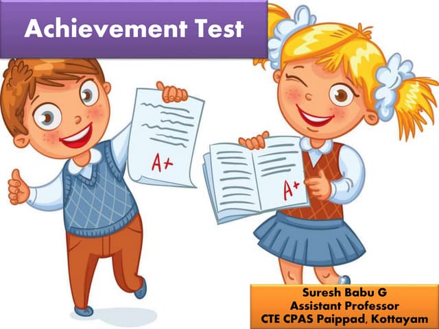 Construction of Test | PPTX | Standardized Testing | Educational Assessment