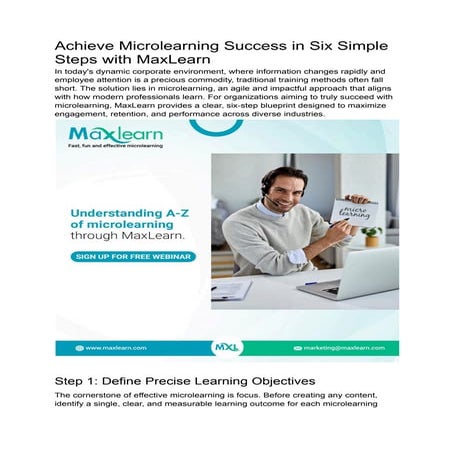 Achieve Microlearning Success in Six Simple Steps with MaxLearn.pdf