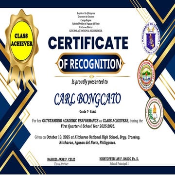 Grade 11 Card Giving and Recognition Day Highlights for S.Y. 2025-2026 ...