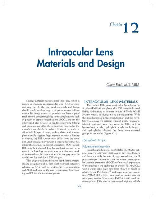 Technical file for Intraocular Lens | DOCX