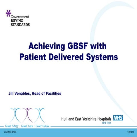 Achieving gbsf with patient delivered systems | PPT