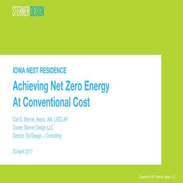 Achieving Net Zero Energy at Conventional Cost | PDF