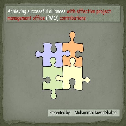 Achieving Successful Alliances With Effective Project Management Office ...