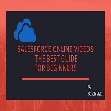 Salesforce Online videos training | PDF