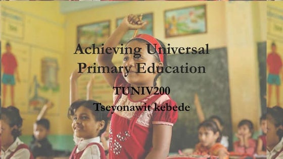 Universal Education | PPTX