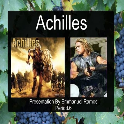 Achilles Greek Warrior | PPT