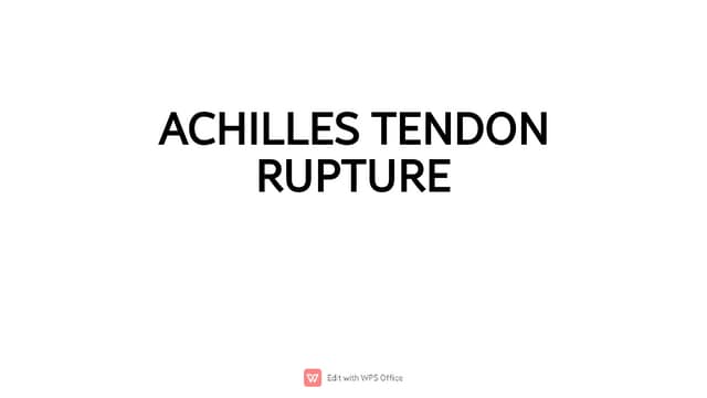 ANATOMY OF GASTROCSOLEUS COMPLEX AND TEAR OF TENDO.pptx