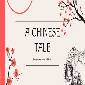 A Chinese Tale · SlidesMania.pptx