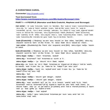 A christmas carol | PDF