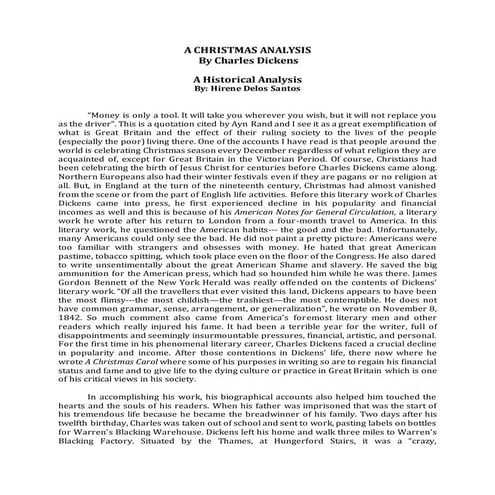 A Christmas Carol - GCSE lesson resources and activities | PPTX