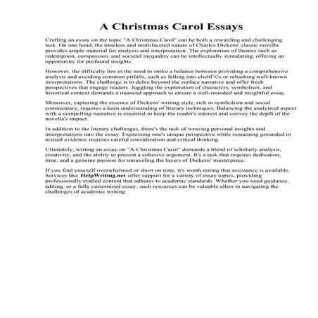 A Christmas Carol Essays.pdf