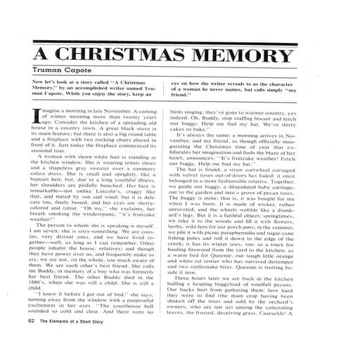 A christmas Memory | PDF