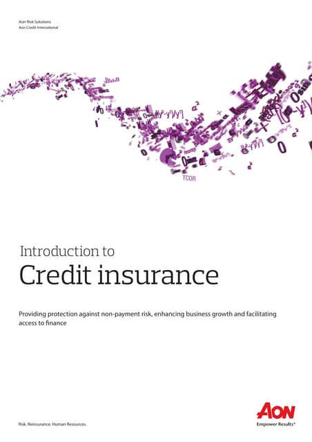 Credit Insurance -Detailed presentation.pptx