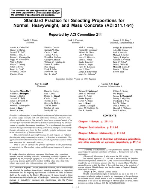 ACI 214R-11 Guide To Evaluation Of Strength Test Results Of Concrete | PDF