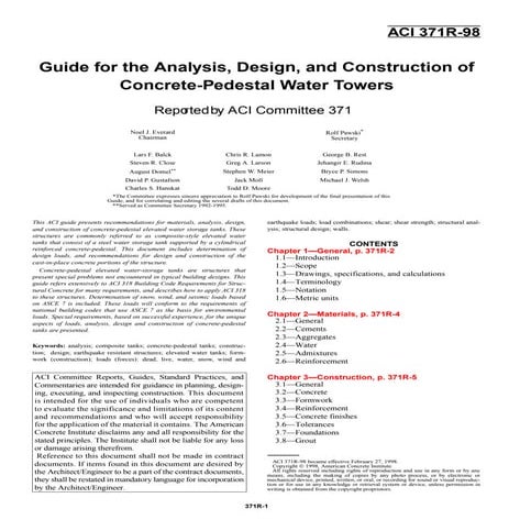 Aci 371 r_98 | PDF