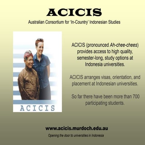 Acicis General Information | PDF