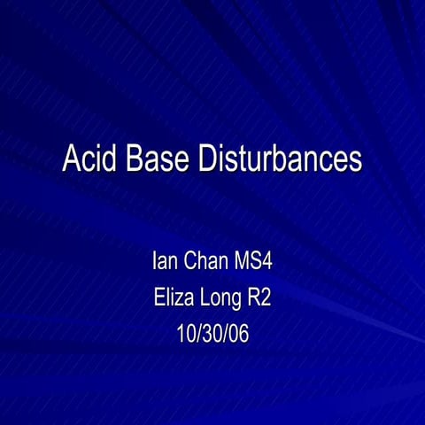 Acid base | PPT