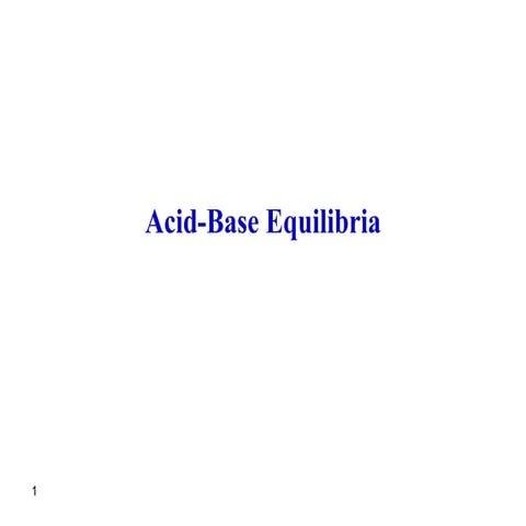 Acid-Base-Equilibria.ppt