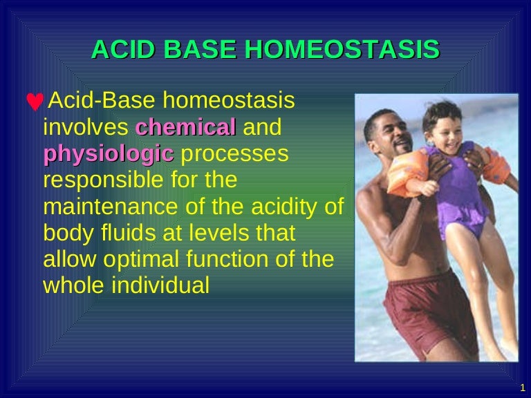Acid Base Homeostasis