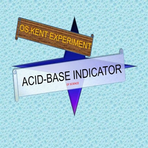 acid base indicators | PPTX