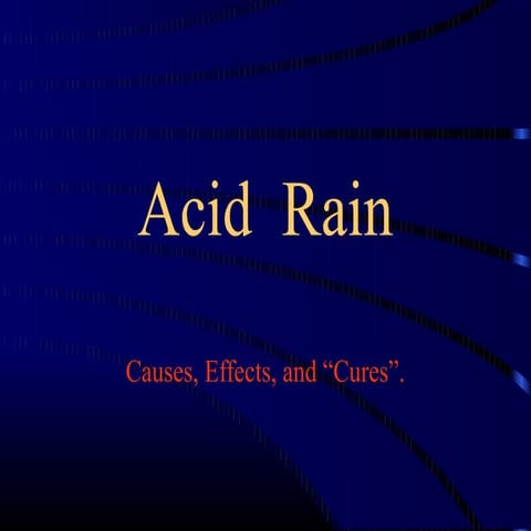 Acid Rain | PPT
