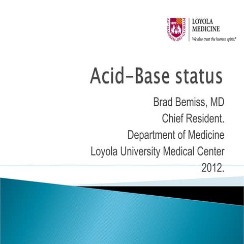 Acid Base Status | PPT
