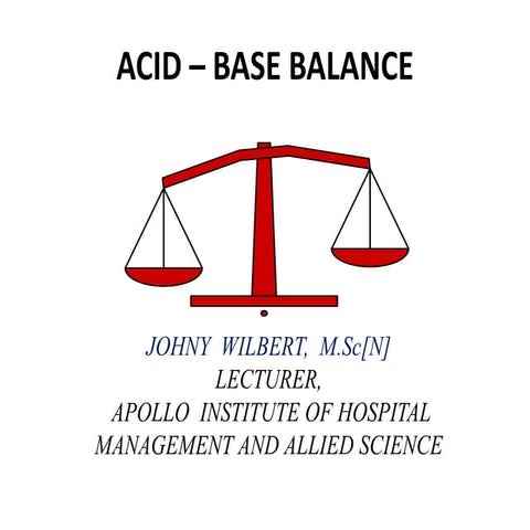 Acid base balance | PPT