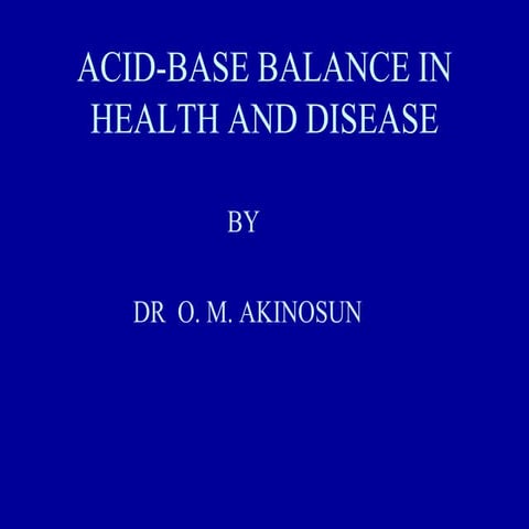 Acid Base Balance.pdf | Lung and Respiratory Health | Diseases and ...