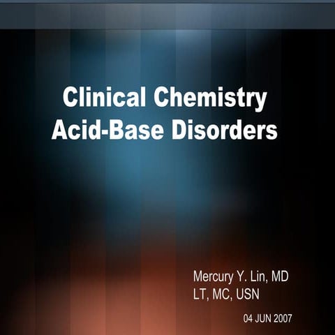 Acid Base Disorders | PDF