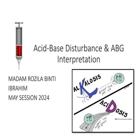 Acid & base disturbance, ABG Interpretation.pptx