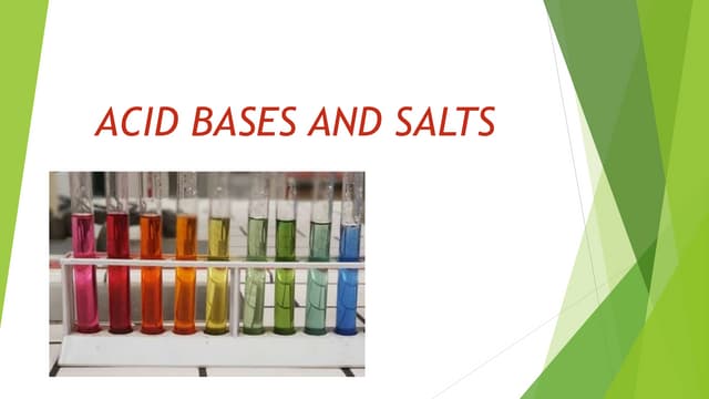 Class 7 chapter 5 Acids ,bases and salts ppt 1 | PPTX