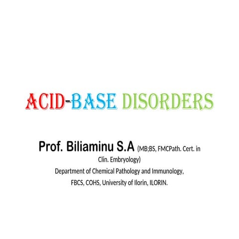 Acid Disorder acid disorders acid disorders.ppt