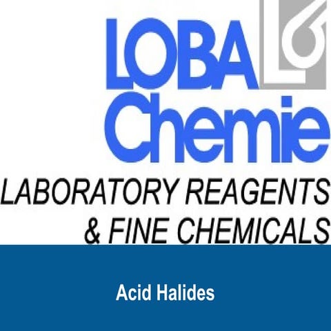 Acid halides | PPT