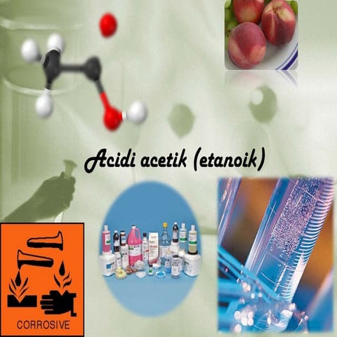 Acidi acetik (Etanoik) | PPT