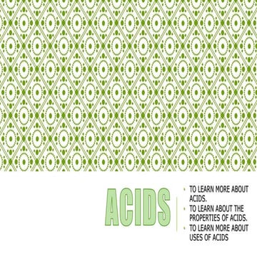 Acids | PPTX
