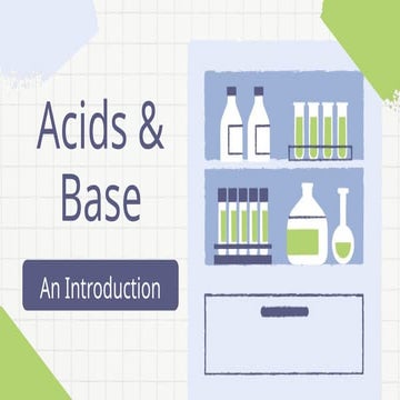 Acids and Alkalis | PPTX