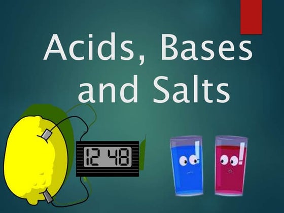 acids and bases | PPTX