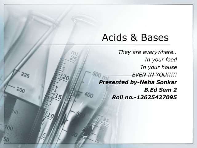 Acids and bases ppt (1).pptttttttttttttt | PPT