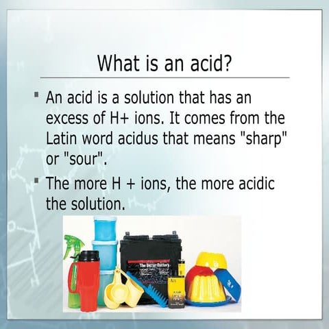 Acids and bases 8th grade chemistry ppt .ppt