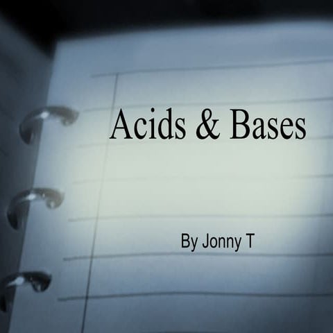 ACIDS & BASES | PPT