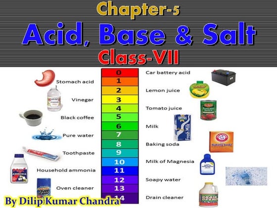 Acids Bases Salts- class 9 | PDF | Chemistry | Science
