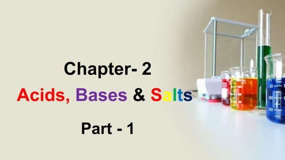 Indicators Class X | PPTX | Chemistry | Science