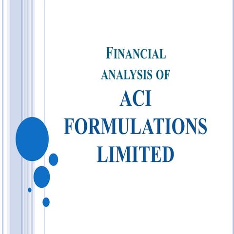 Aci formulations ratio analysis | PPTX