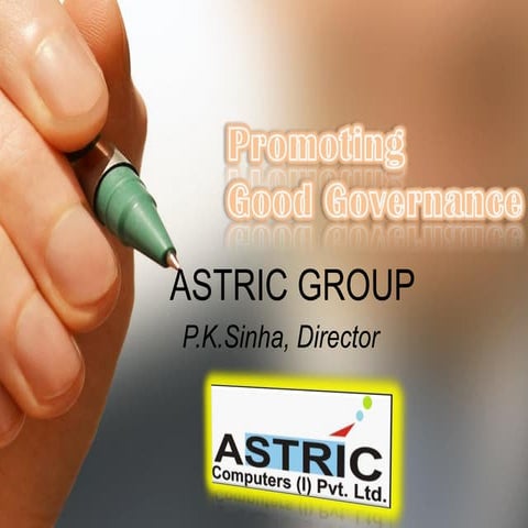 Astric Computers Good Governance | PPT