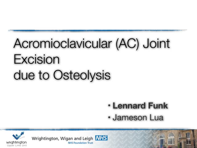 LARS ACJ Surgical Technique Corin Lennard Funk | PDF